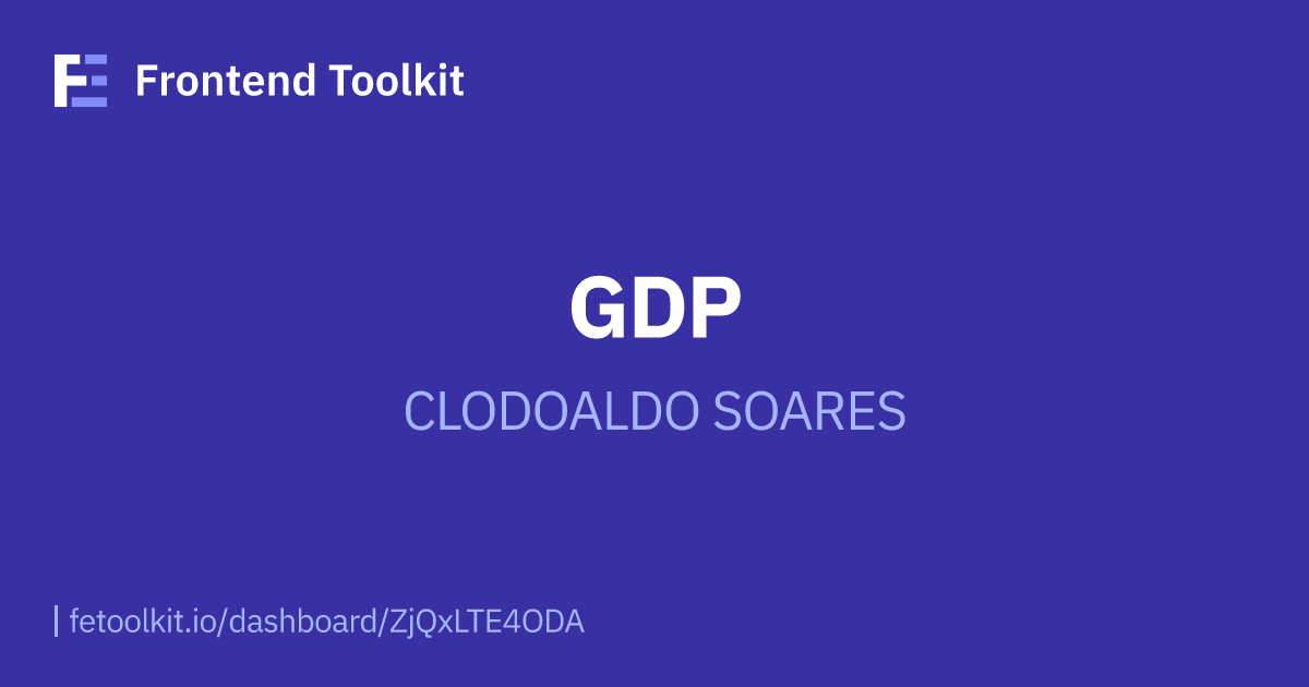 GDP - Frontend Toolkit